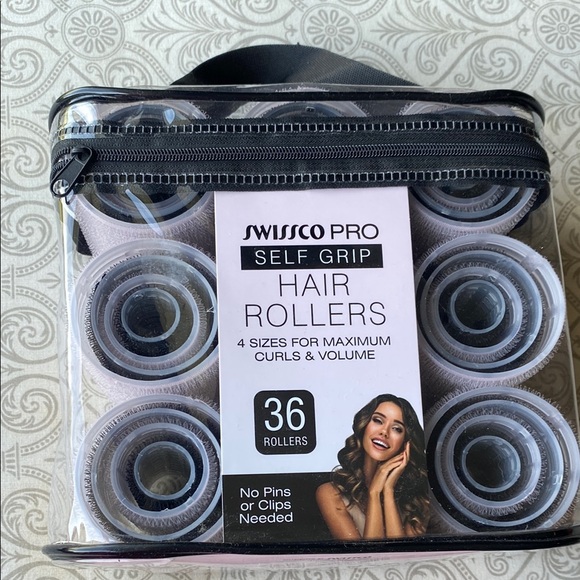Accessories | Swissco Pro Self Grip Hair Rollers Set | Poshmark